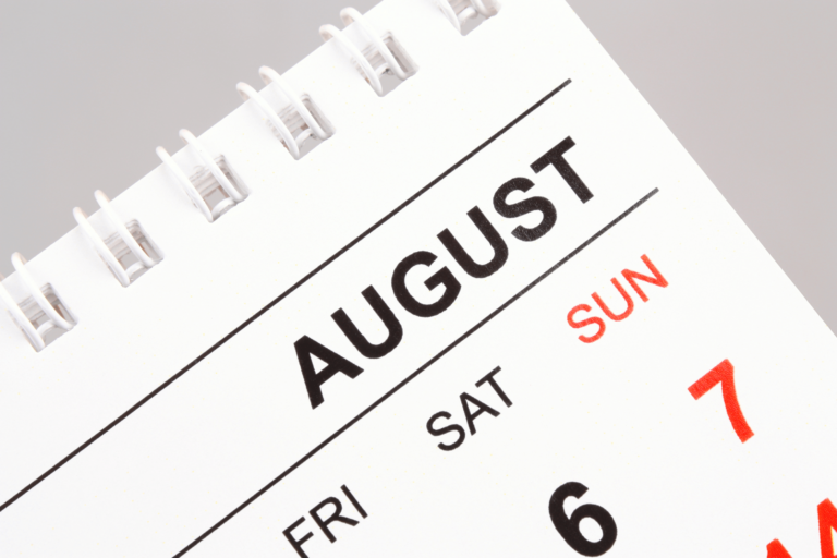 August 2024 Upcoming Events and Observances - Evolution Safety Resources